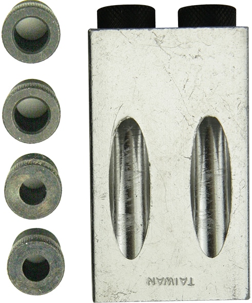 Double Pocket Hole Guide With Insert At 3 Size | Taiwantrade