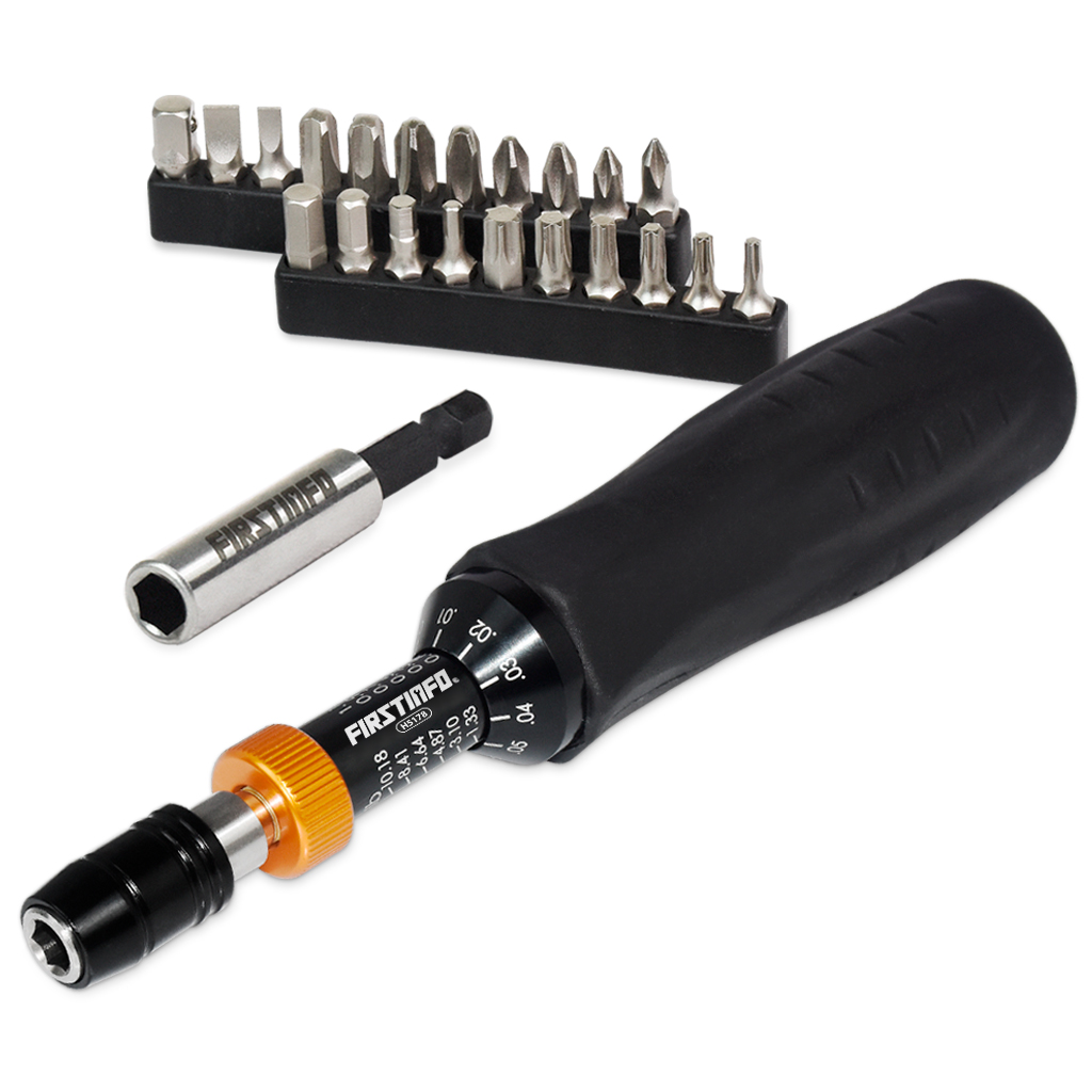 【FIRSTINFO】1/4" Precision Torque Limiting Screwdriver Set 0.1-1.2 Nm ...