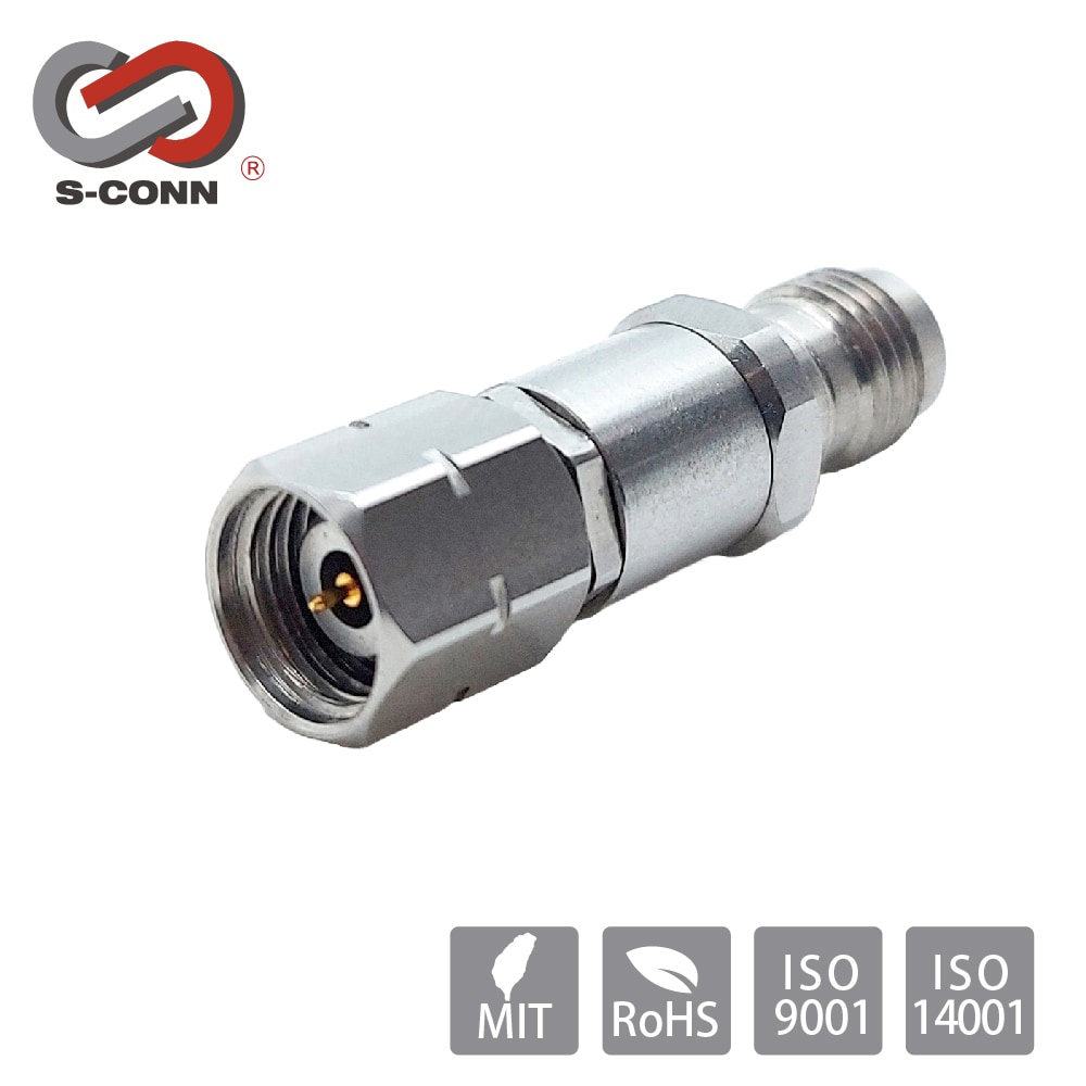 RF/Coaxial connector, 2.4mm Plug to Jack Adapte | Taiwantrade