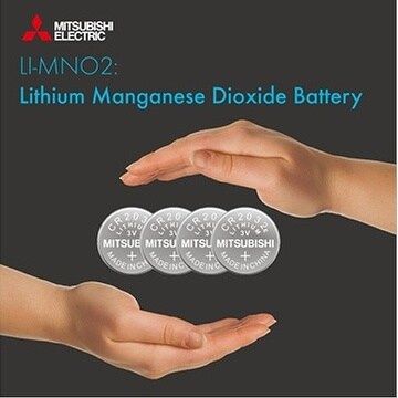 Mitsubishi Li-MnO2 Coin Battery Cell | Taiwantrade