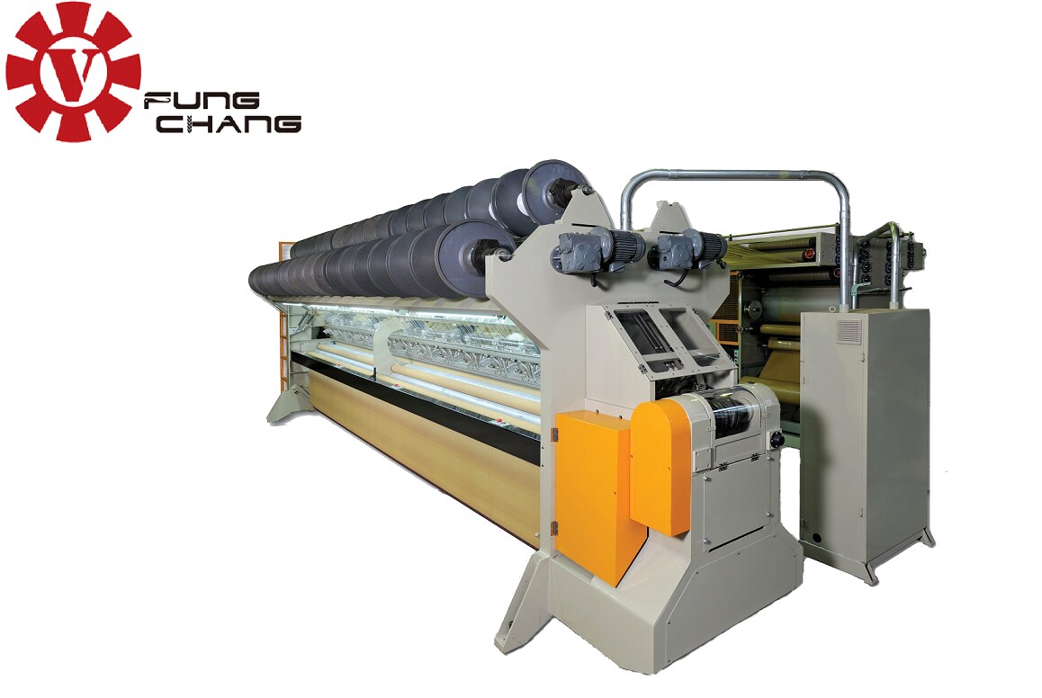Raschel Knitting Machine: SR-RF Series | FUNG CHANG INDUSTRIAL CO., LTD.