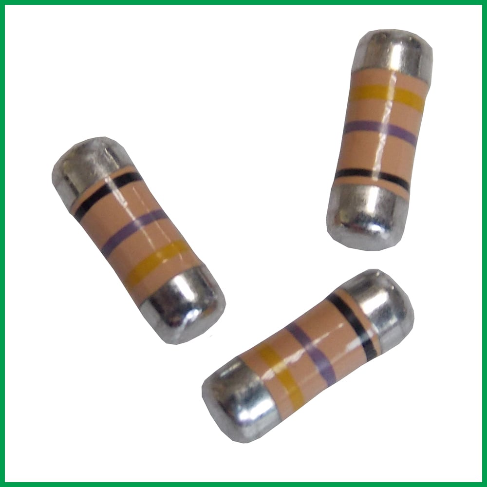 Taiwan Manufacturer of Carbon Film MELF Resistors full range size 0309 ...