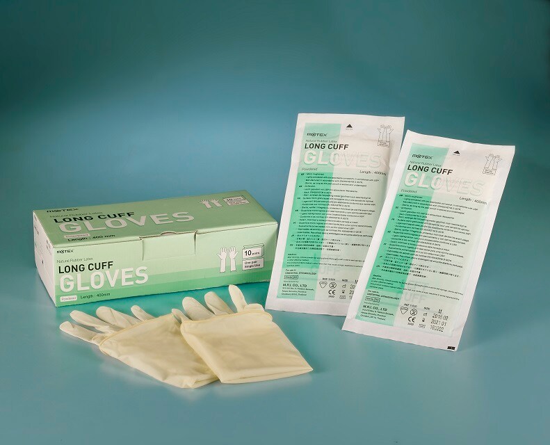 Powdered Latex Obstetric Gloves, Long Cuff | Taiwantrade