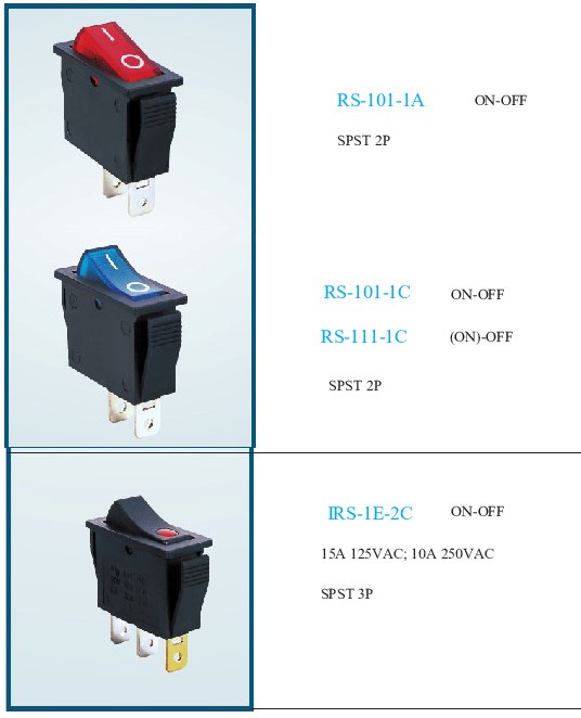 SinglePole Rocker Switch | Taiwantrade