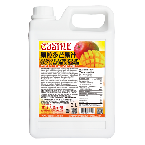 Cosine Mango Flavor Syrup (2L) | JAMBEAN CO., LTD.