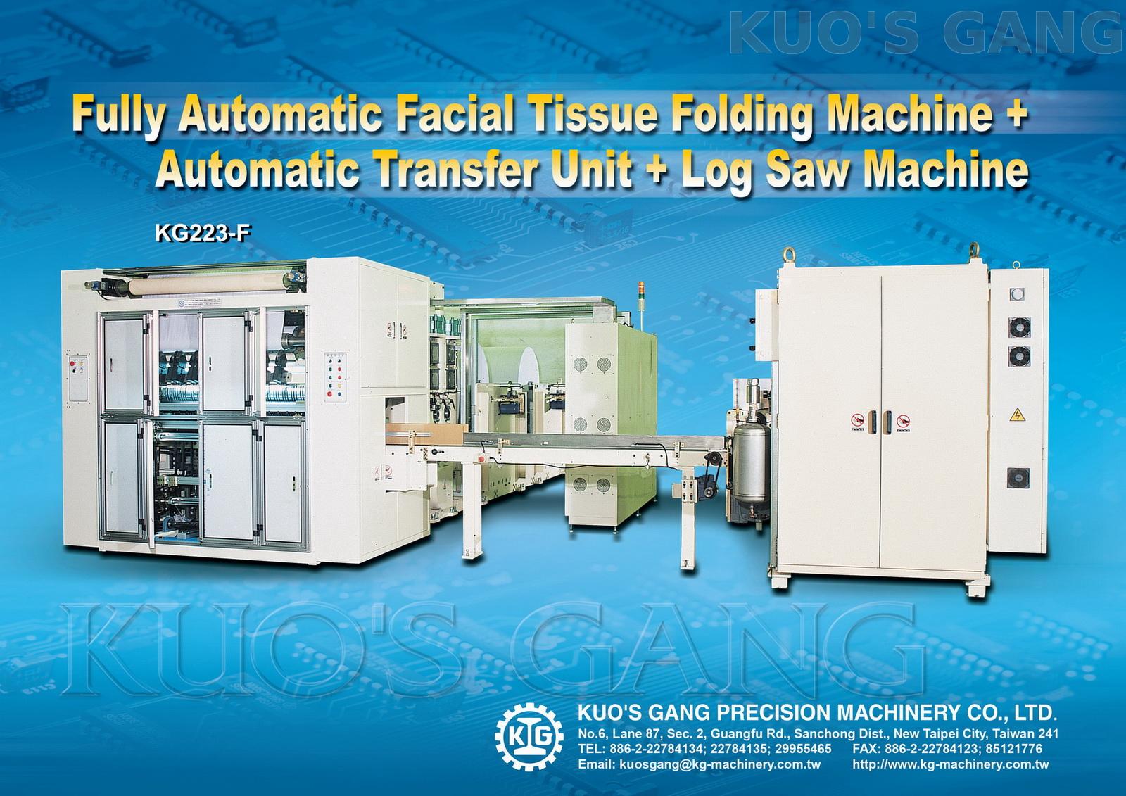 Full Auto Facial Tissue Converting + Bundle Packing Machine + Logsaw ...