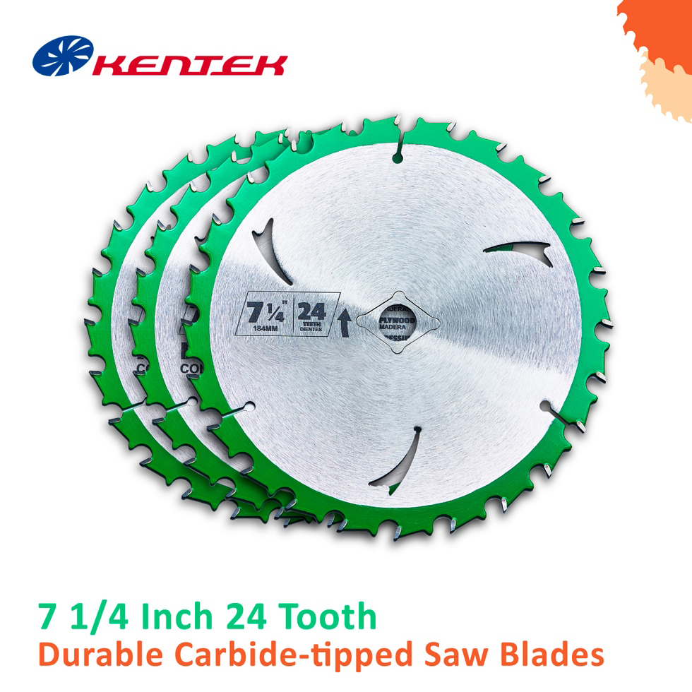 Taiwan Manufacturer of 7-1/4" 24 Tooth Durable Carbide-tipped Saw ...