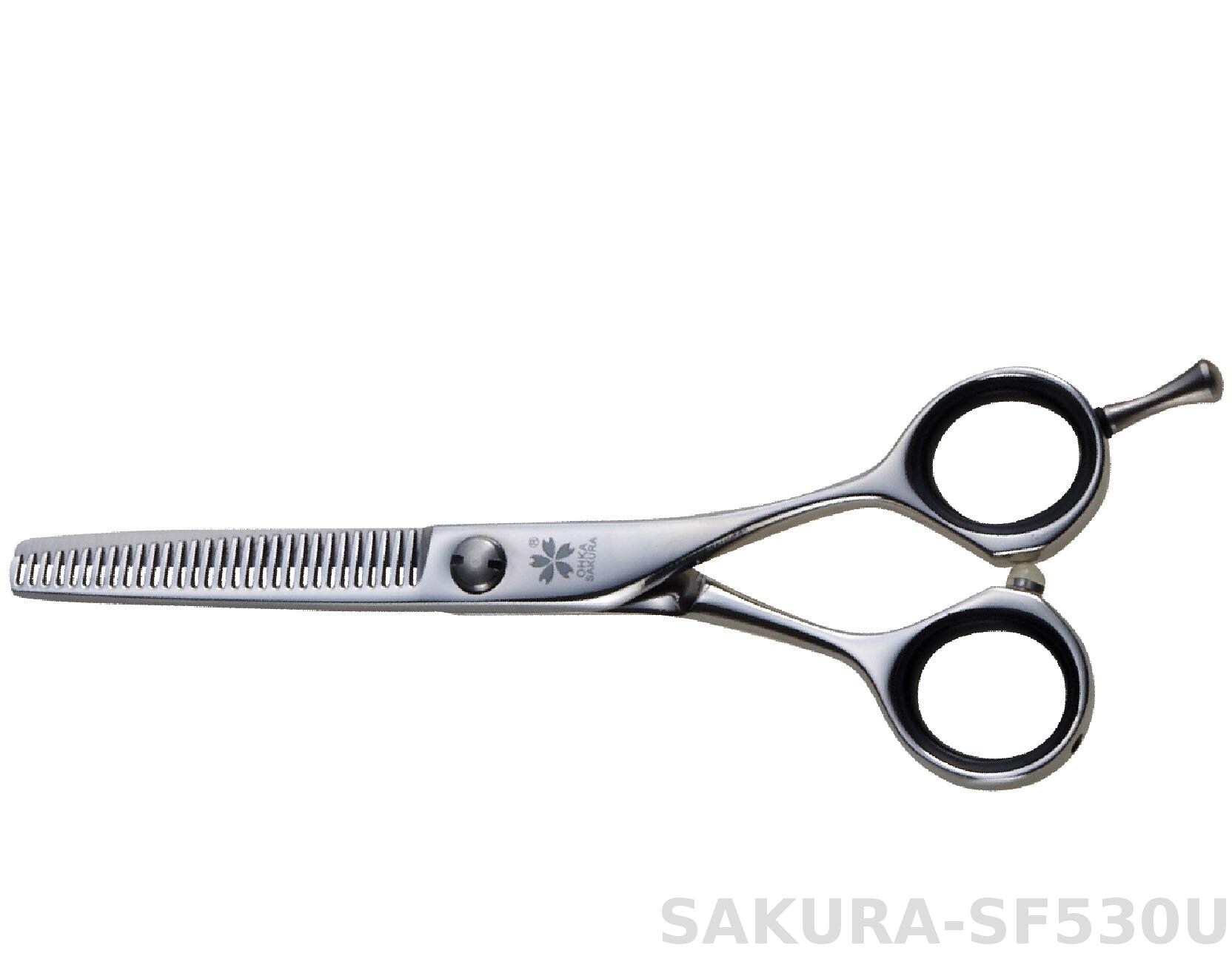 SAKURA Scissors: SF530U- Professional hair thinning shears for ...