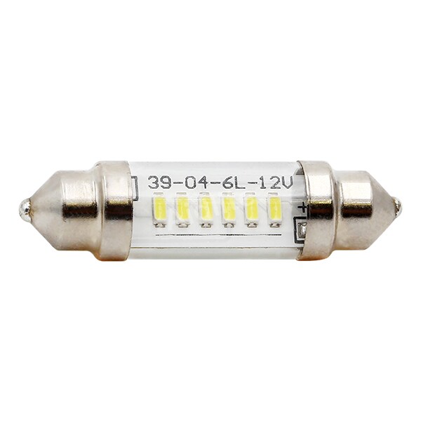 24V Vehicle C5W 39mm Festoon LED Bulb w/ Stock Cover - 6 SMD LED ...