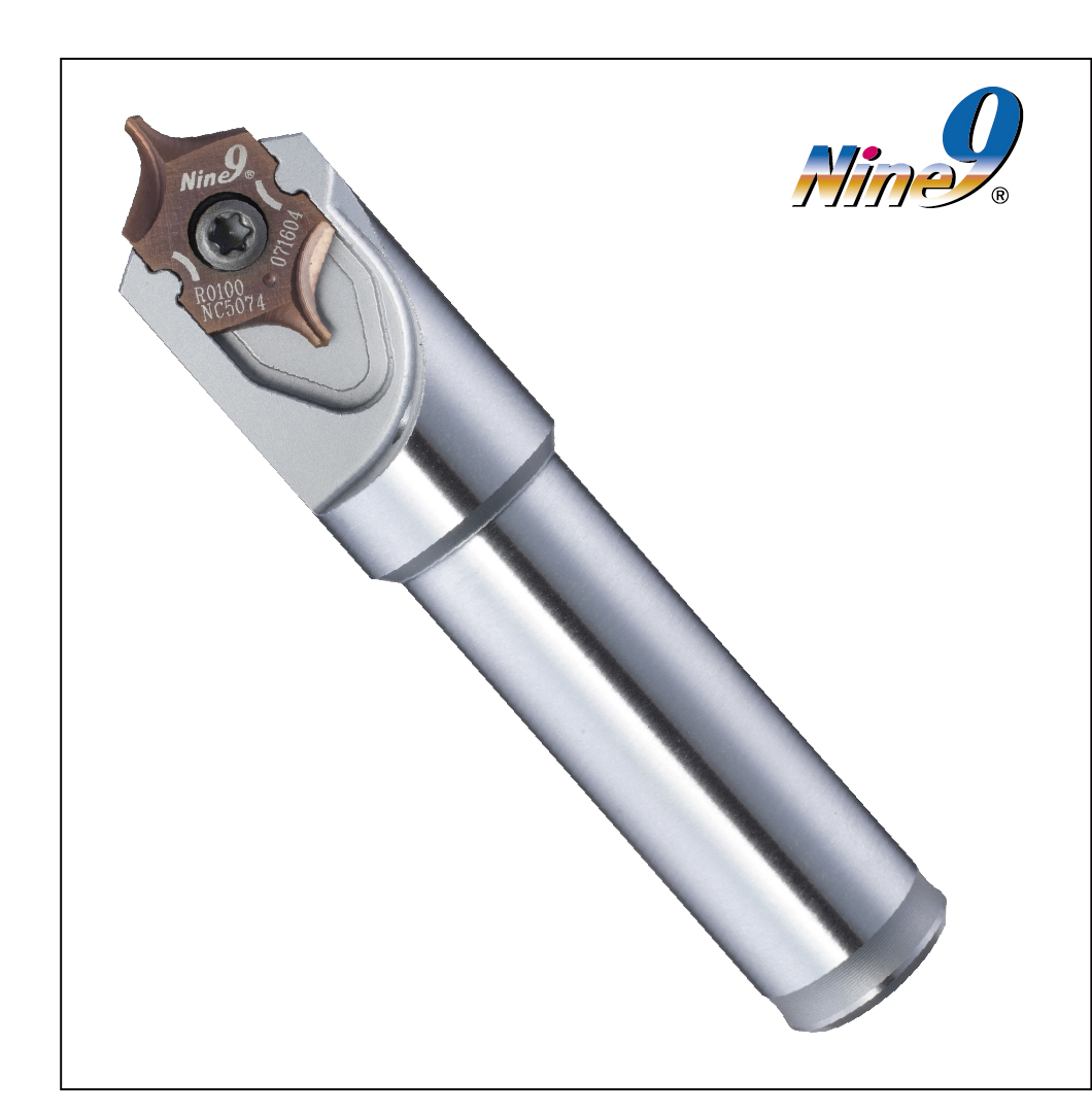 Nine9 1mm tip indexable center drill with radius of form R type | Taiwantrade