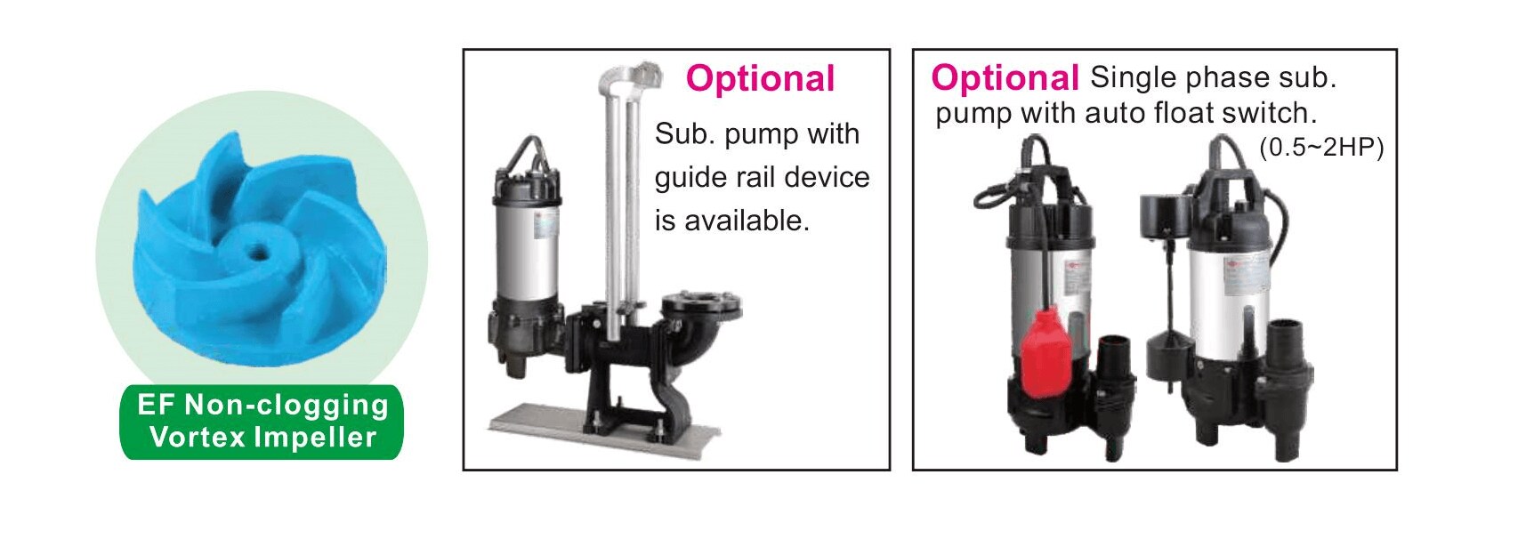 Submersible Sewage Pump | ASIA AUTOMATIC PUMP CO., LTD.