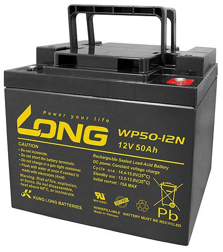 Lead Accumulator Cell Battery 12V 50Ah | Taiwantrade.com