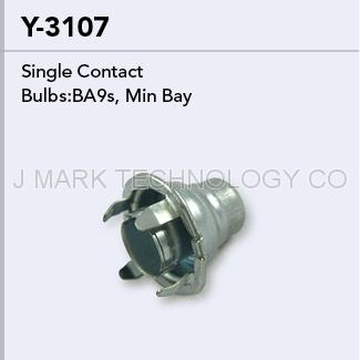 Y-3107 / Auto Lamp Socket & Bulb Holder | Taiwantrade