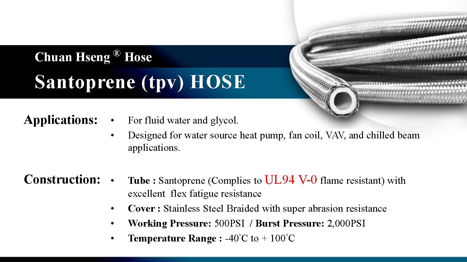Santoprene (TPV) Hose | Taiwantrade