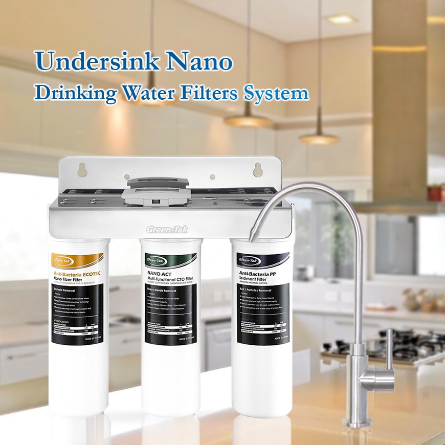 Under Counter Nano Water Purification with Faucet-Taiwan | Taiwantrade