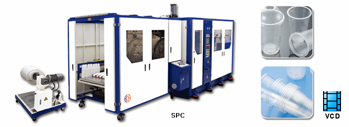 Automatic Pressure Forming Machine with Stacking Unit | Taiwantrade.com