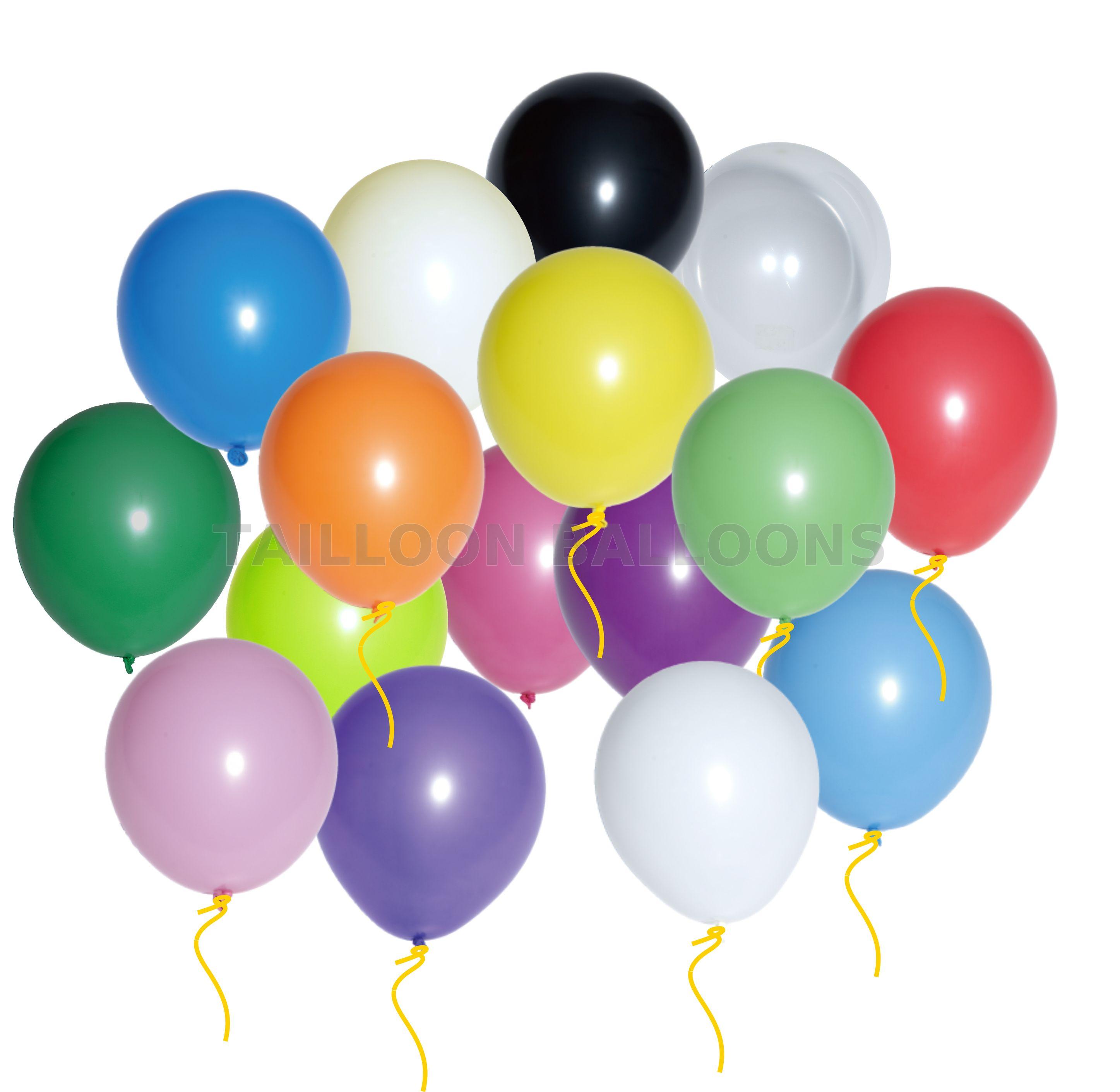Mix Standard Balloons Helium Quality 10~12" | Taiwantrade