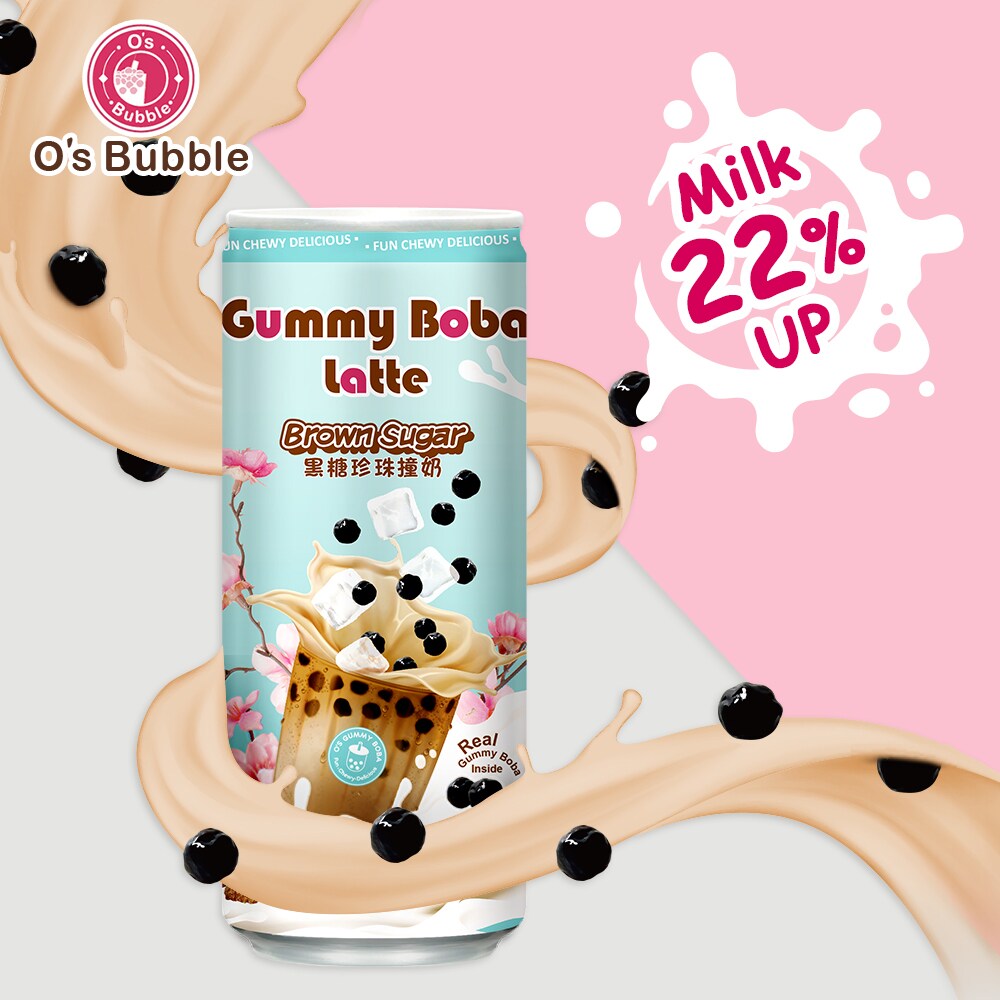 Best Beverage Canned Tapioca Gummy boba milk tea drink | Taiwantrade