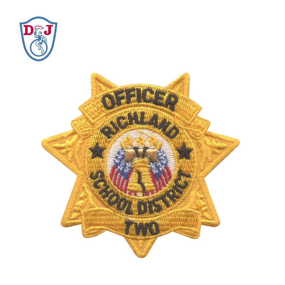 Embroidery Police Officer Patch | Taiwantrade