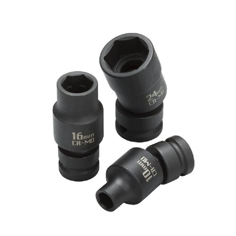 APLUS GTS-5754116 Swivel Impact Socket 1/2 Dr. Swivel 16mm Hex , 68mm ...