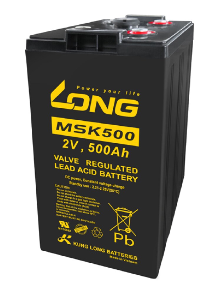 MSK500 SLA Battery 2V/500Ah | Taiwantrade