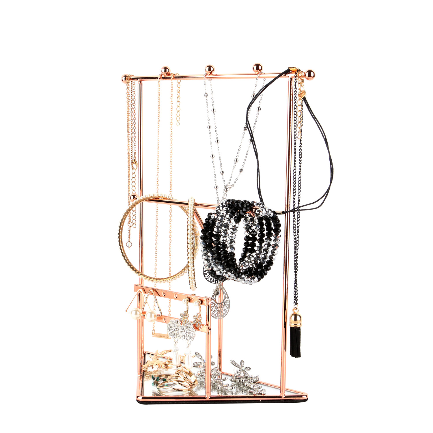 IGJ211R Rose Gold Necklace Display Stand | Taiwantrade.com