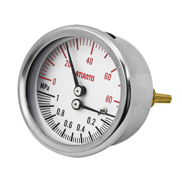 Stainless Steel Case Thermo-manometer | Taiwantrade