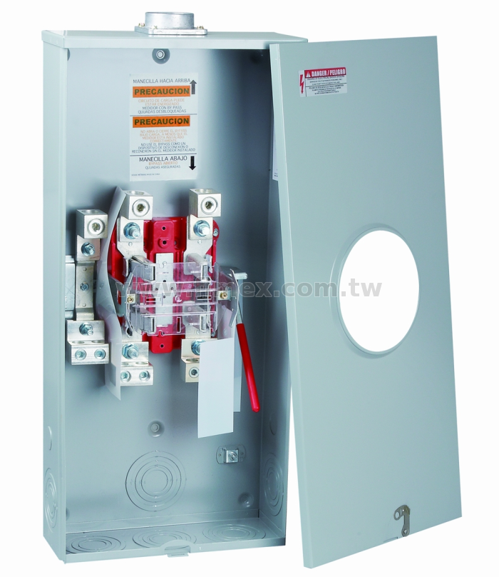 Rectangular Meter Socket 320a Bypass