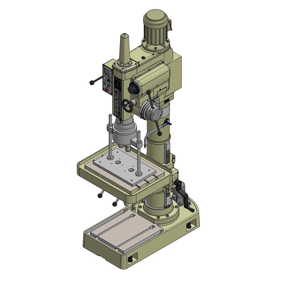 Multi-Spindle Head Drill Press (guide) (Square table) | Taiwantrade