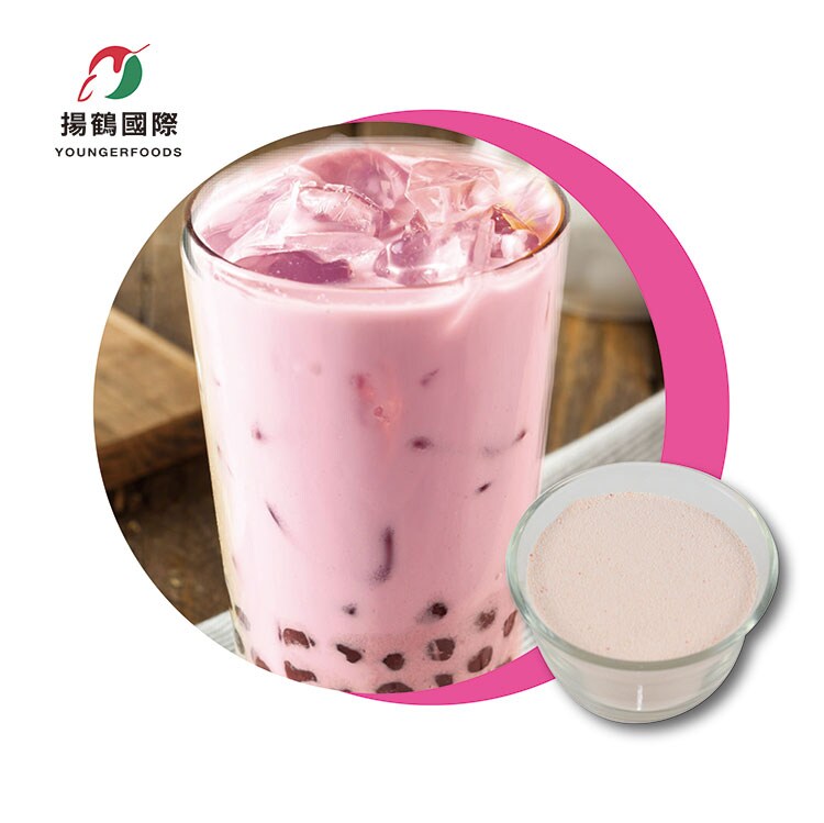 Sakura Rose Milk Tea Powder Mix for Coffee Shop | Taiwantrade