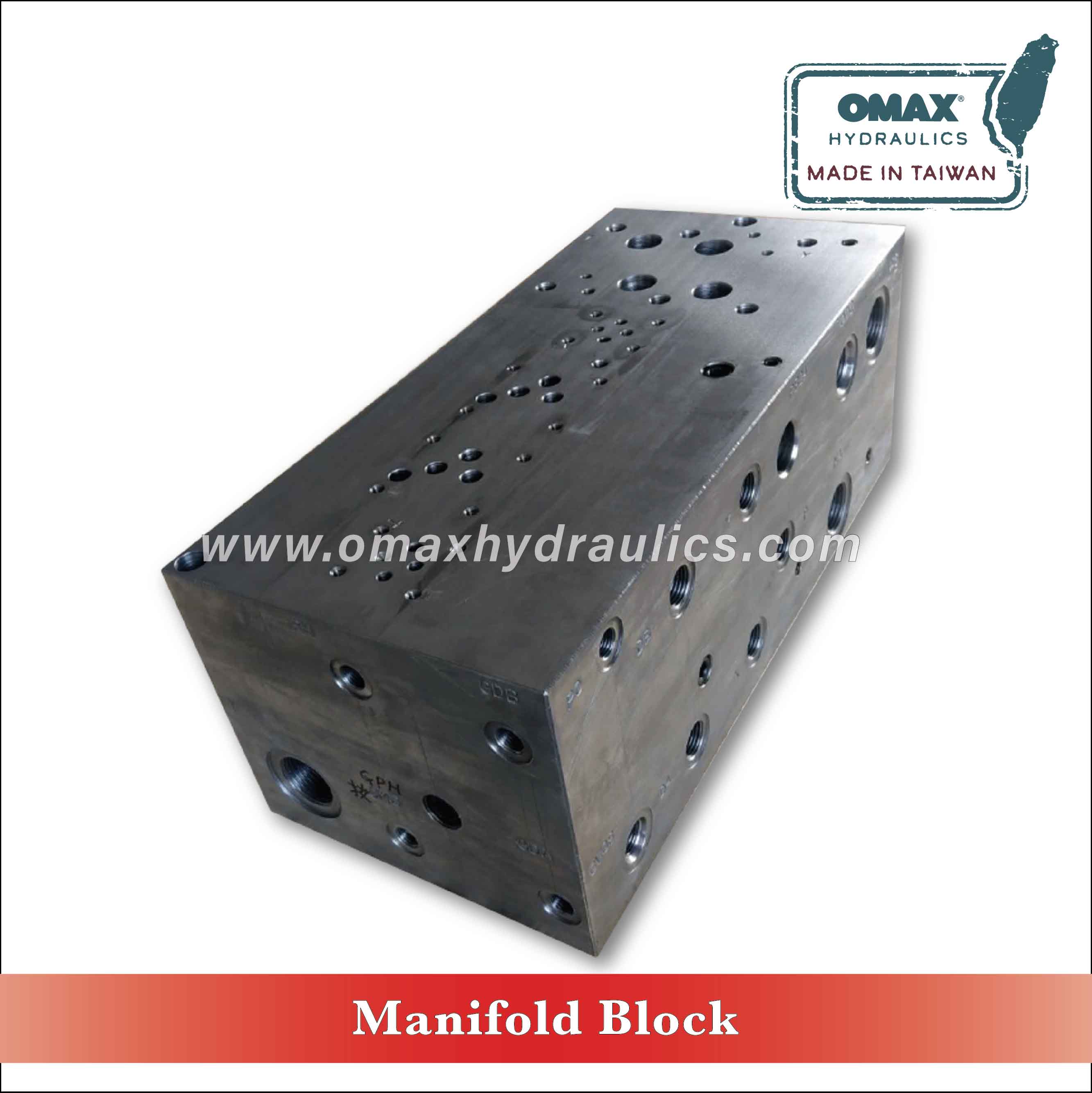 Hydraulic Manifold Block OEM CNC Machining Steel Metal | Taiwantrade.com