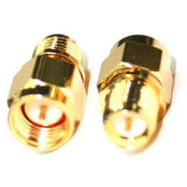 SMA Plug to Reverse Polarity SMA Jack Adapter | Taiwantrade.com