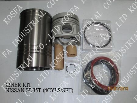 LINER KIT FD35 Turbo (4CYLS/SET) PISTON ALFIN | Taiwantrade