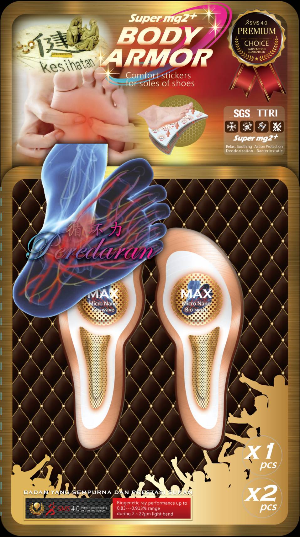 Magnesium Energy Insole Patch | Taiwantrade