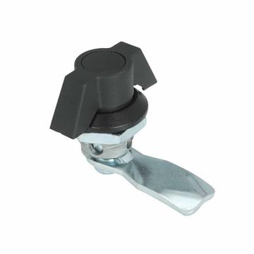 Zinc Alloy Quarter-Turn with Wing Knob Fixed Grip Waterproof Black Coating | Taiwantrade