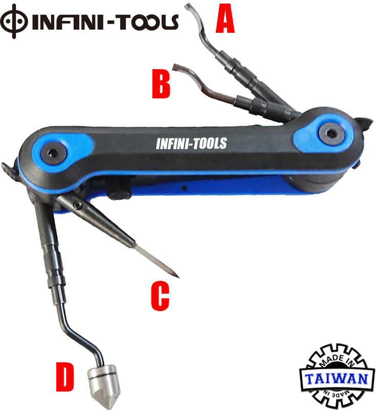 Universal Hand Deburring Tool Set | Taiwantrade