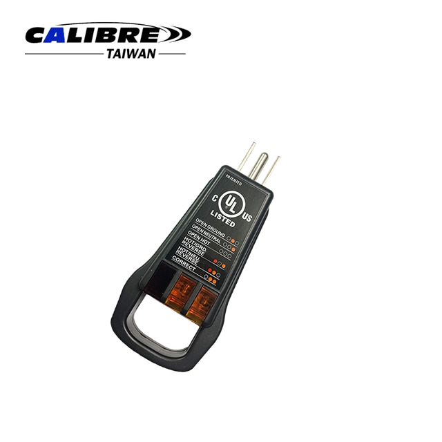 CALIBRE 110-125V AC Outlet Plug 3 Prong Circuit Analyzer Receptacle ...