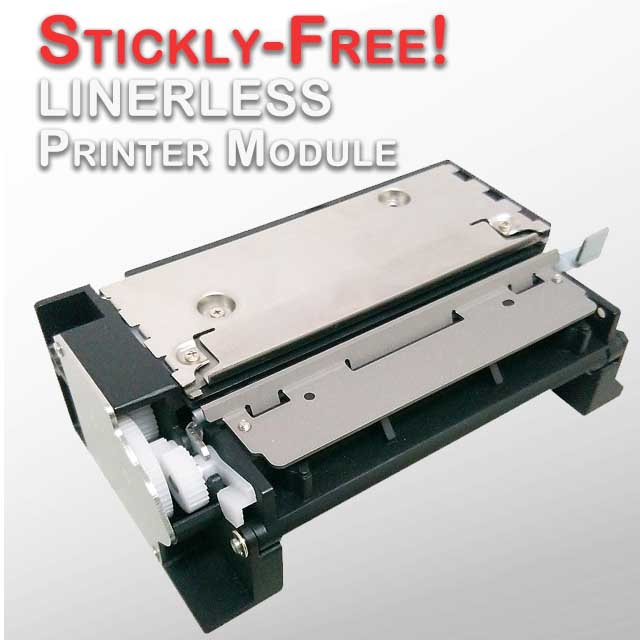 Stick-Free! 2",3",4" Linerelss Printer Module,You are not limited to ...