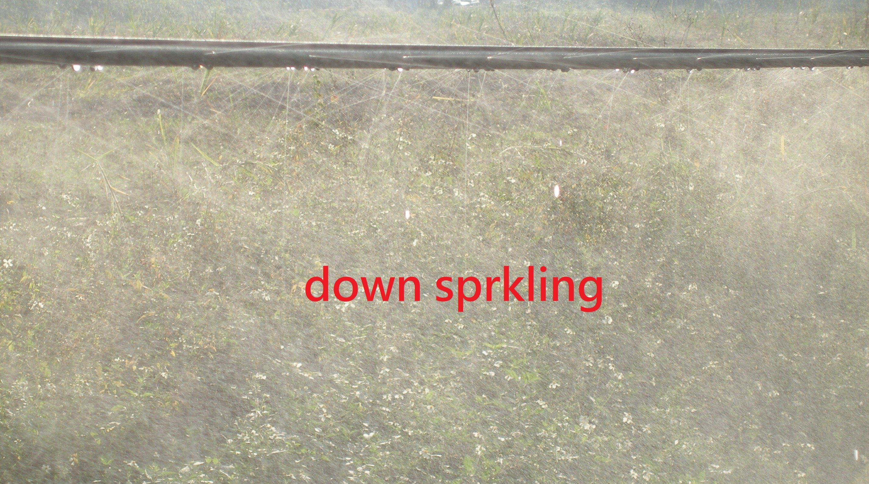 2 WINGS HANGING IRRIGATION SPRINKLER HOSE, sprinkler tape, rain tape ...