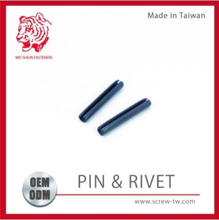 Spring Pin Black Zinc Plated Stainless Steel | Taiwantrade