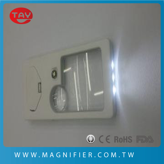 Multifunction Pocket LED Card Light Magnifier | Taiwantrade
