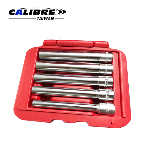 CALIBRE 5pc Extra Long Socket Sets | Taiwantrade.com