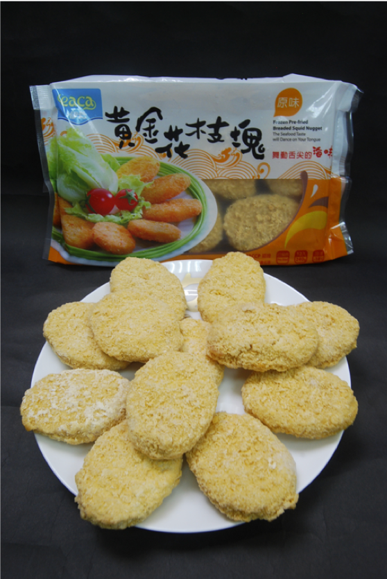Frozen Golden Squid Nuggets | Taiwantrade.com