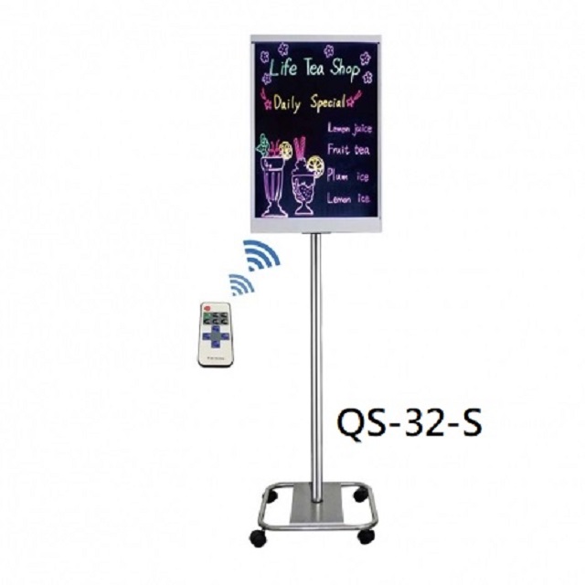 LED multi-function signboard stand with remote control | Taiwantrade