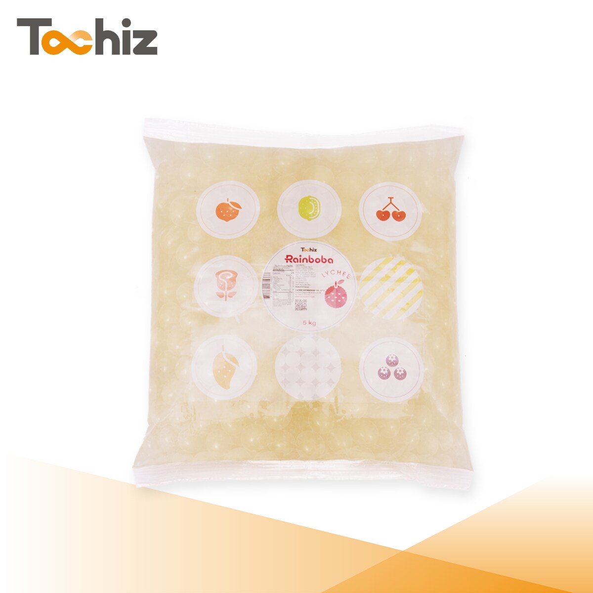 The Lychee Flavor Boba Tapioca Pearls Supplier 5kg | Taiwantrade