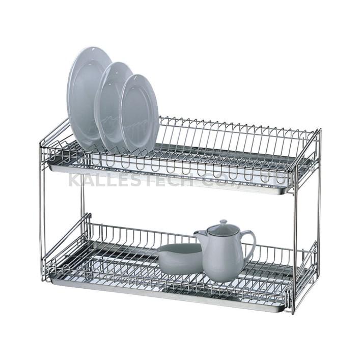 Stainless steel 304 Double deck dish rack | Taiwantrade