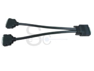 LFH60 Pin Male to 2x DVI Female Cable UL20276 Wire, cable assemblies ...