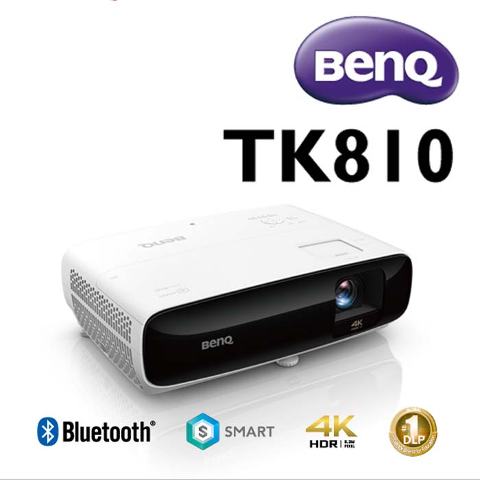 5Cgo BenQ TK810 4K HDR Android wireless highlight projector | Taiwantrade