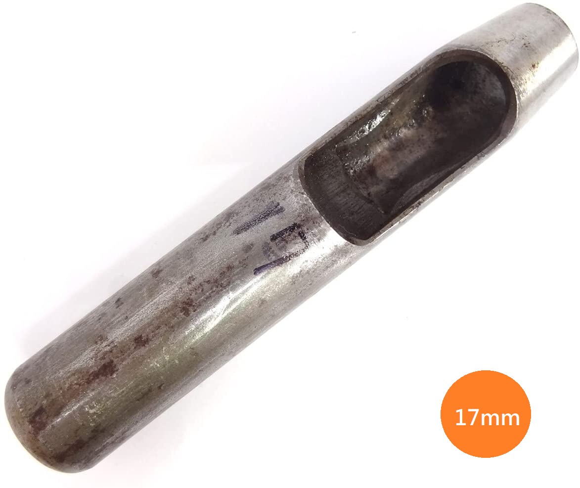 Made in Taiwan 17mm Hole Punch Leather Craft Tool Leather DIY Round ...