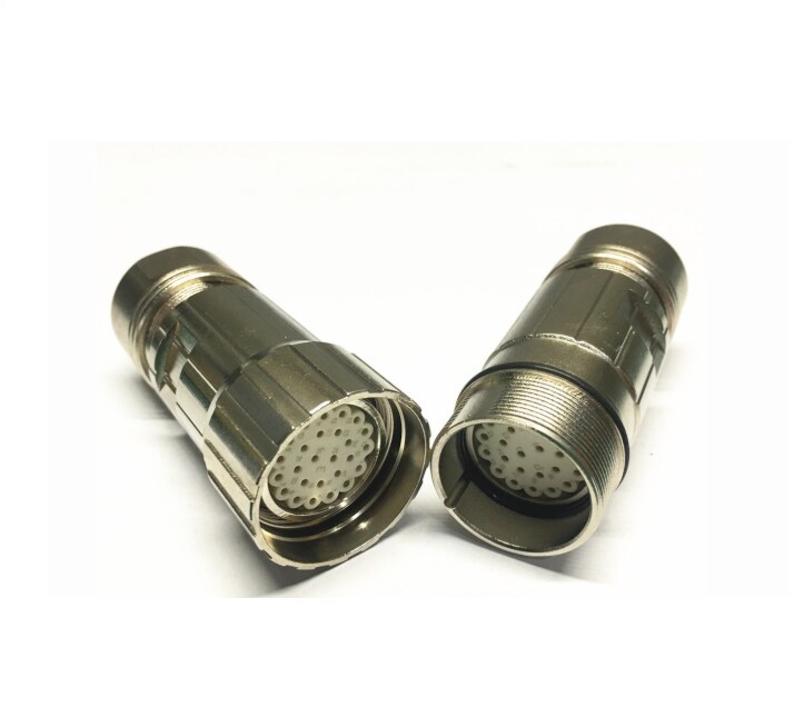 M27 round industrial waterproof connector 26PIN